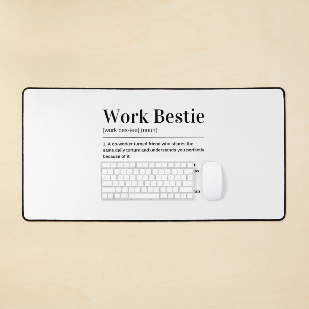 "Work Bestie, Coworker Work Bestie Definition, Funny Office Speak ...