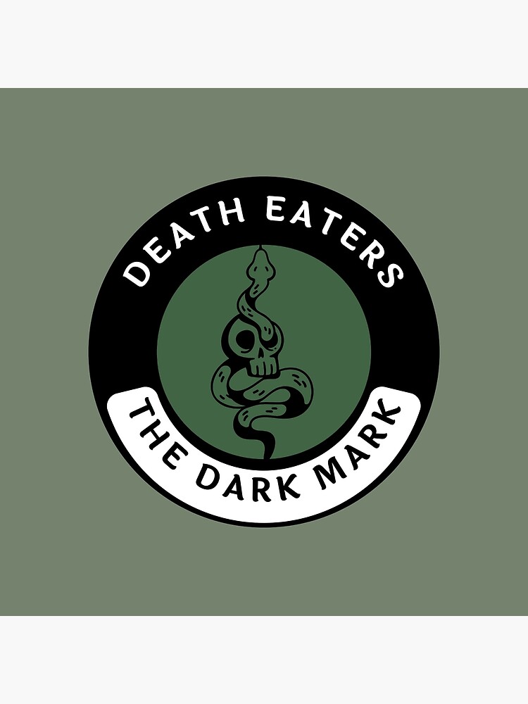 "dark mark magic harry p hp tattoo " Art Board Print for Sale by ...