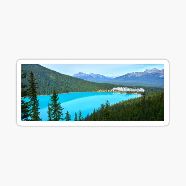 "Lake Louise Perfection" Sticker by AdamNoosa | Redbubble