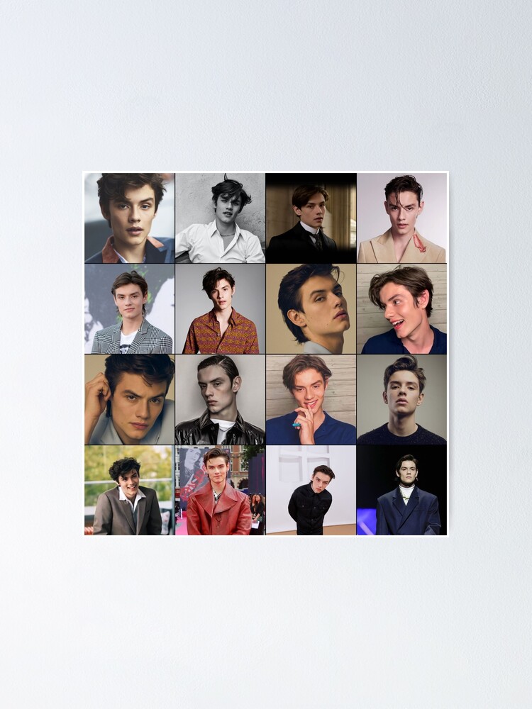"Louis Partridge Ultimate Seamless Square Photo Collage" Poster for ...