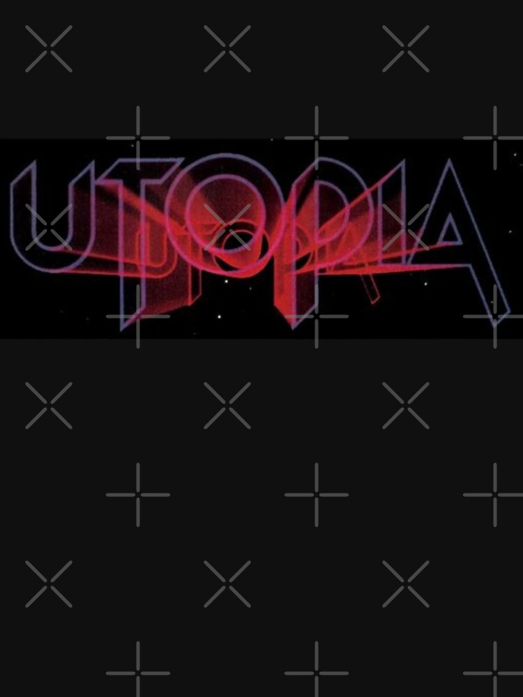 "Utopia Logo (1979)" T-shirt for Sale by ThePr00gl0rd | Redbubble ...