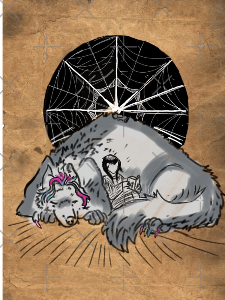 "werewolf,wednesday,enid,thing best friends" Poster for Sale by ...