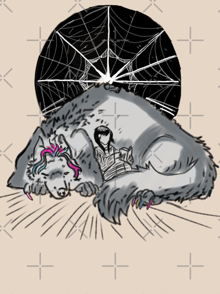 "werewolf,wednesday,enid,thing best friends" T-shirt for Sale by ...