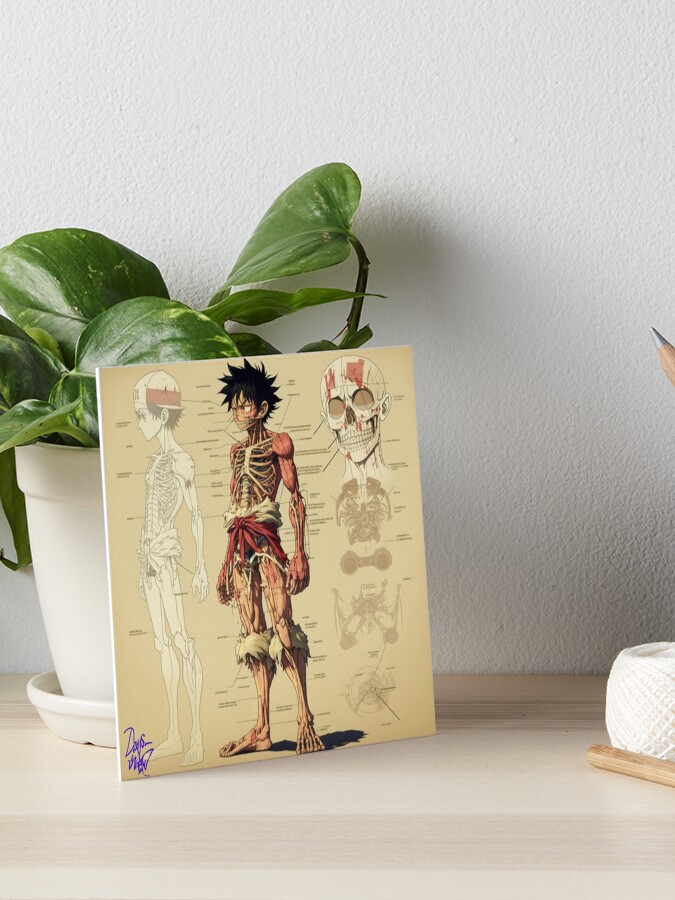 "Anime|Anatomy " Art Board Print for Sale by MindTankArt | Redbubble