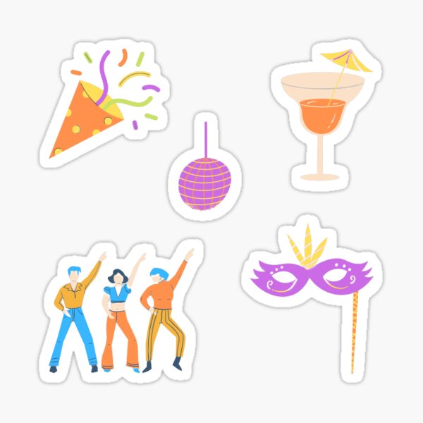 "Bonza Bottler art pack" Sticker for Sale by CinderPress | Redbubble