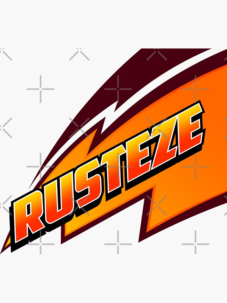 "Rusteze" Sticker for Sale by Armands17 | Redbubble