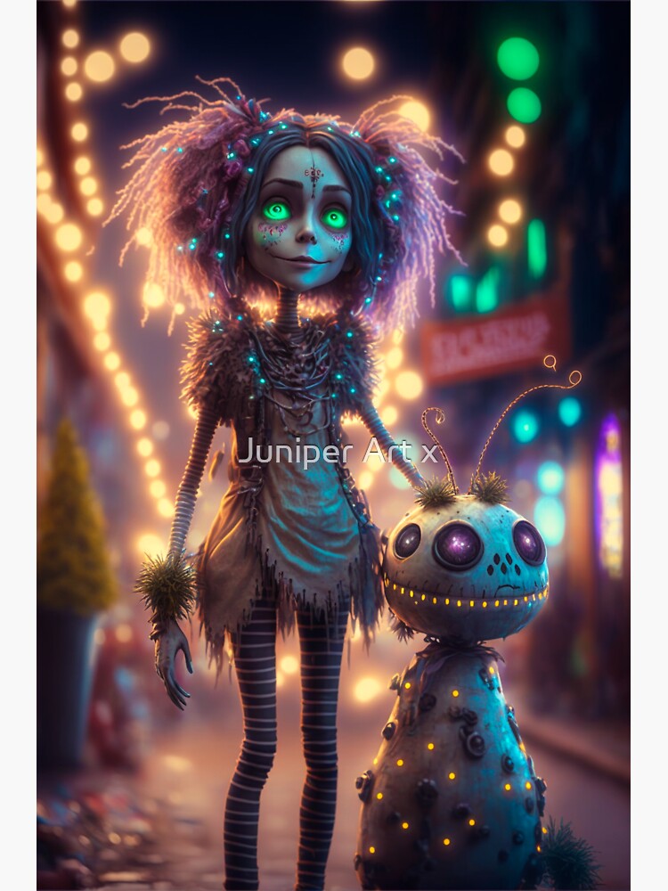 "Kooky Spooky City Witch " Sticker for Sale by WhenNightComes | Redbubble