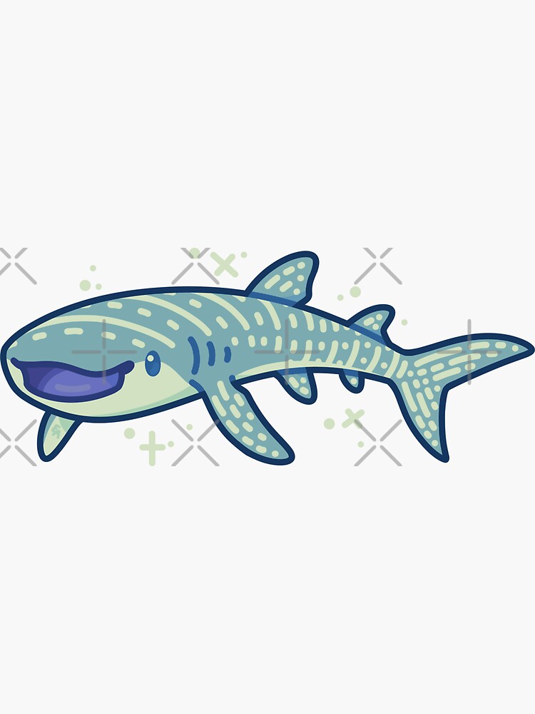 "Whale Shark" Sticker for Sale by EnchantedAnimal | Redbubble