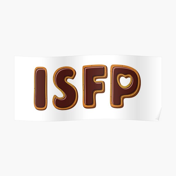"MBTI Nutella Cookies Adventurer Personality (ISFP-A / ISFP-T)" Poster ...