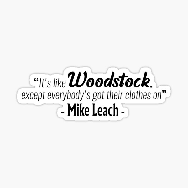 "Mike Leach Quotes" Sticker for Sale by shoperma | Redbubble