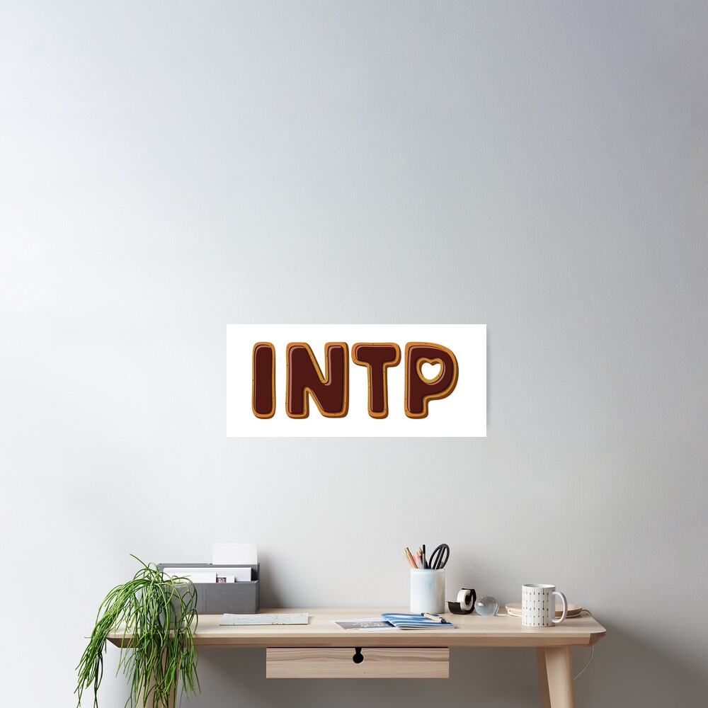 "MBTI Nutella Cookies Logician Personality (INTP-A / INTP-T)" Poster ...