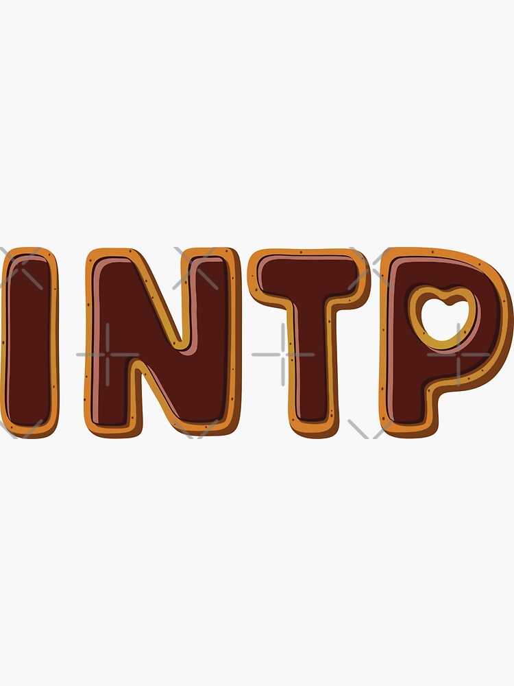 "MBTI Nutella Cookies Logician Personality (INTP-A / INTP-T)" Sticker ...