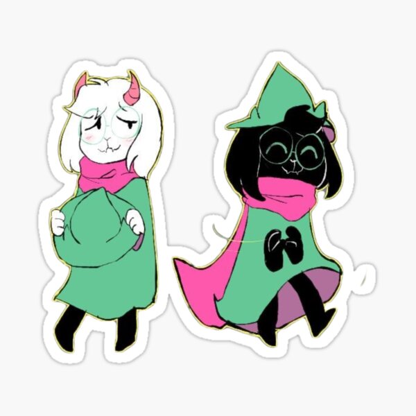 Deltarune Ralsei Sticker For Sale By Smartmo Redbubble