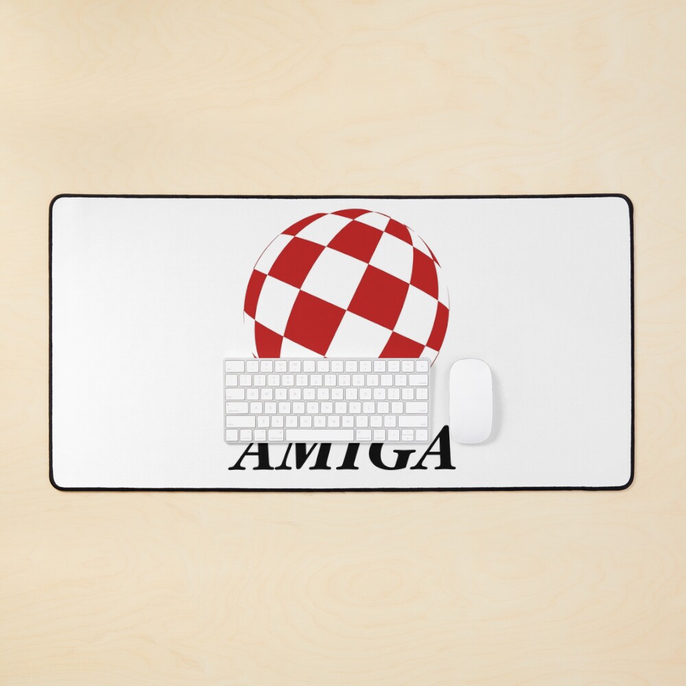 "Amiga Boing Ball Logo" Sticker for Sale by invent | Redbubble
