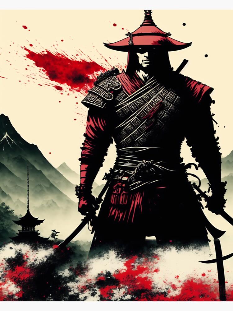 "Ronin Life - 2D Original Digital Artwork" Sticker for Sale by ...