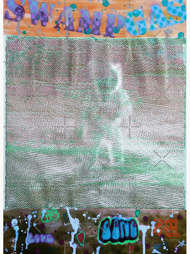 "Swamp Gas | street art aesthetic" Sticker for Sale by CiceroSpin ...