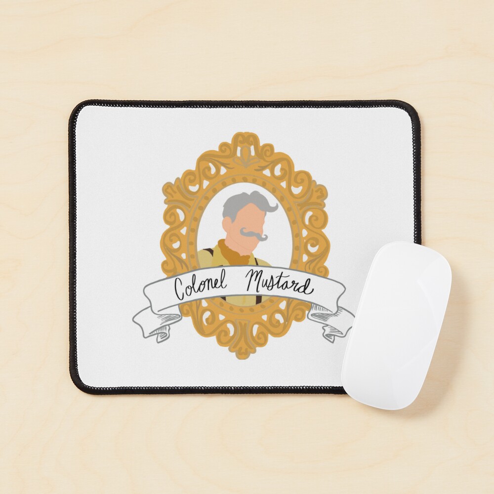 "Colonel Mustard" Sticker for Sale by Kc-cam | Redbubble