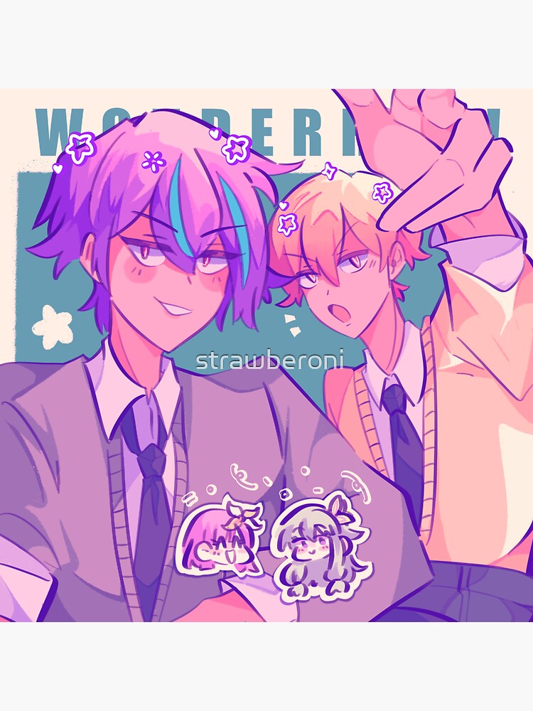 "Ruikasa Project Sekai" Sticker for Sale by strawberoni | Redbubble