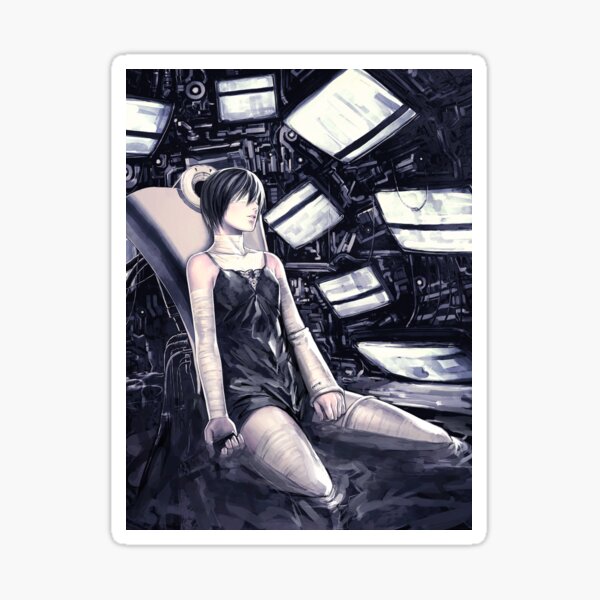 "Serial Experiments Lain" Sticker for Sale by Serial-Exper | Redbubble
