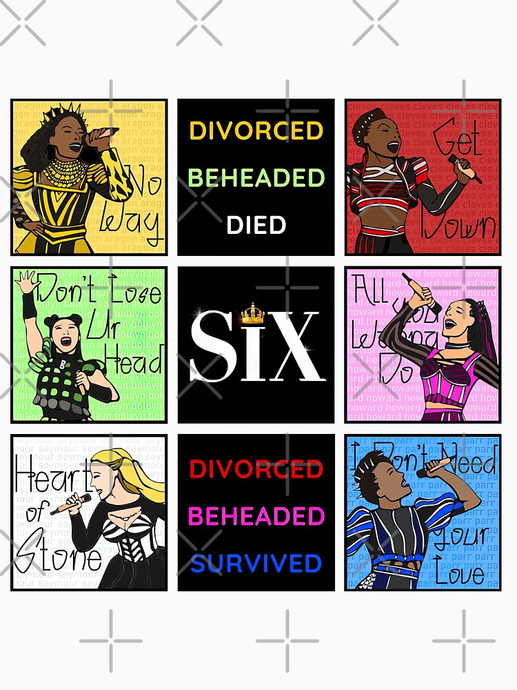 "Six The Musical Printable" T-shirt for Sale by ReneeJefferson ...