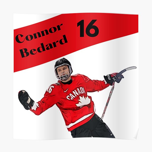 "Connor Bedard" Poster for Sale by SimpleButter | Redbubble