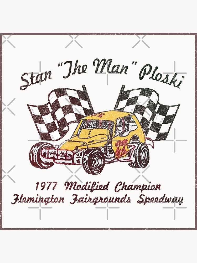 "Stan Ploski Flemington Speedway Reading Speedway" Sticker for Sale by ...