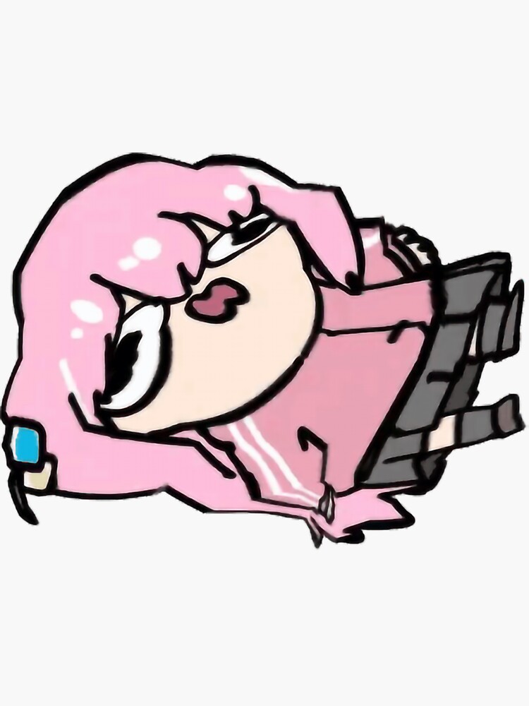 "hitori gotoh" Sticker for Sale by AshleighPNL | Redbubble