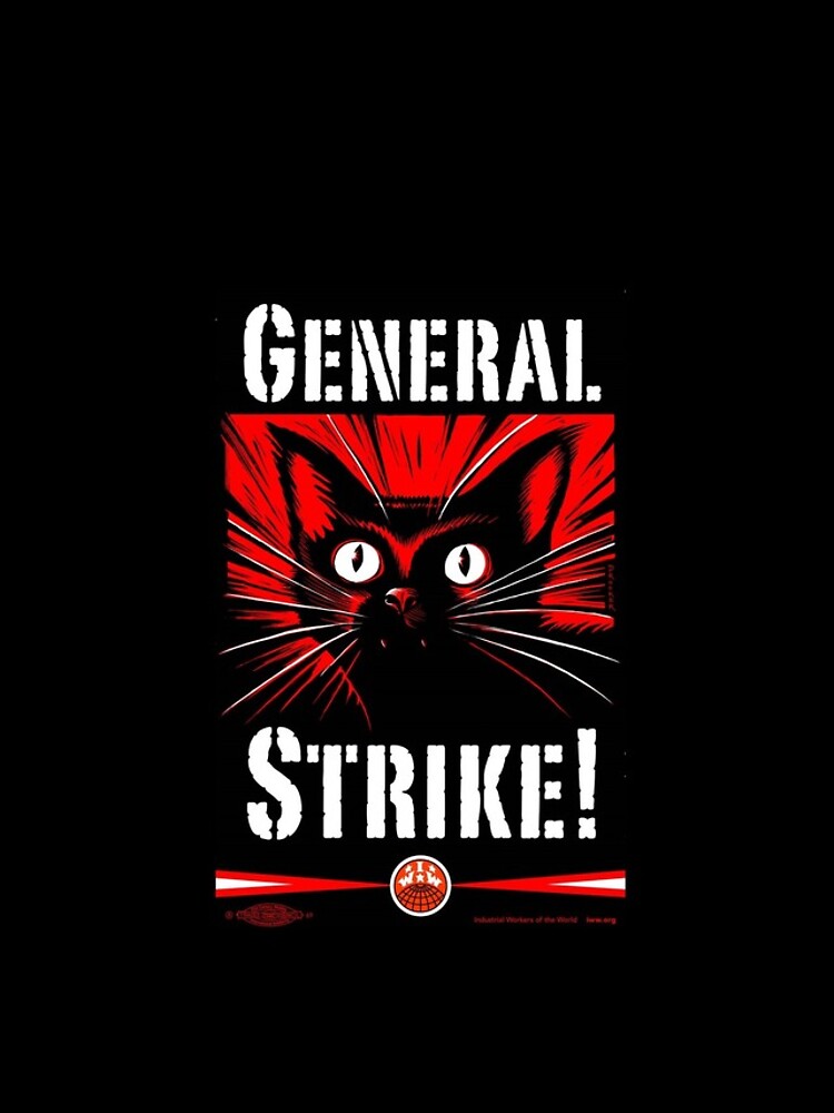 "IWW General Strike Sabocat" iPhone Case for Sale by innawoods | Redbubble