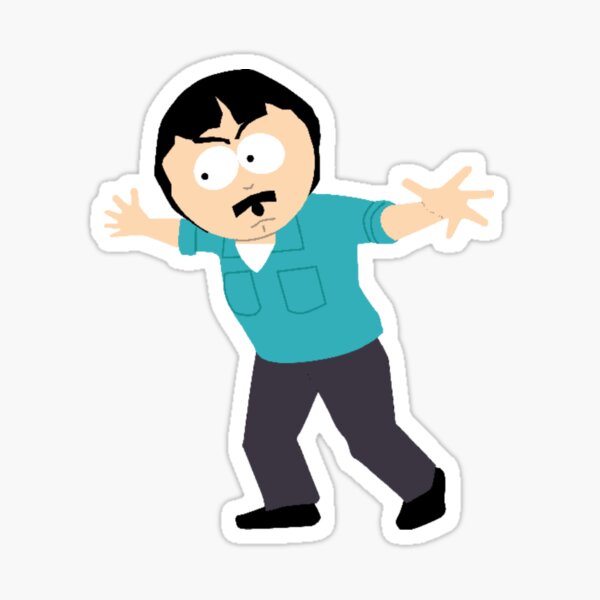 "Broadway Randy" Sticker for Sale by earlinabottle | Redbubble