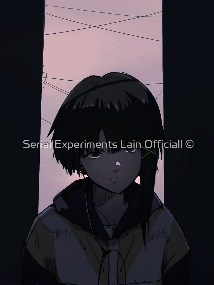 "Serial Experiments Lain" Sticker for Sale by Serial-Exper | Redbubble