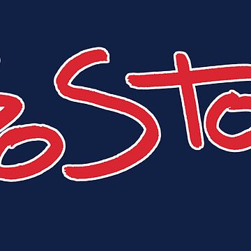 Essential T-Shirt for Sale mit "Boston-Text Rot" von LockedUp | Redbubble