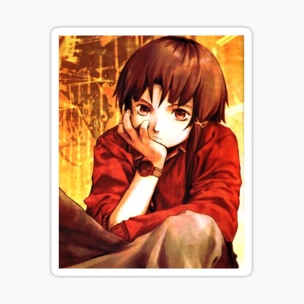 "Serial Experiments Lain" Sticker for Sale by Serial-Exper | Redbubble