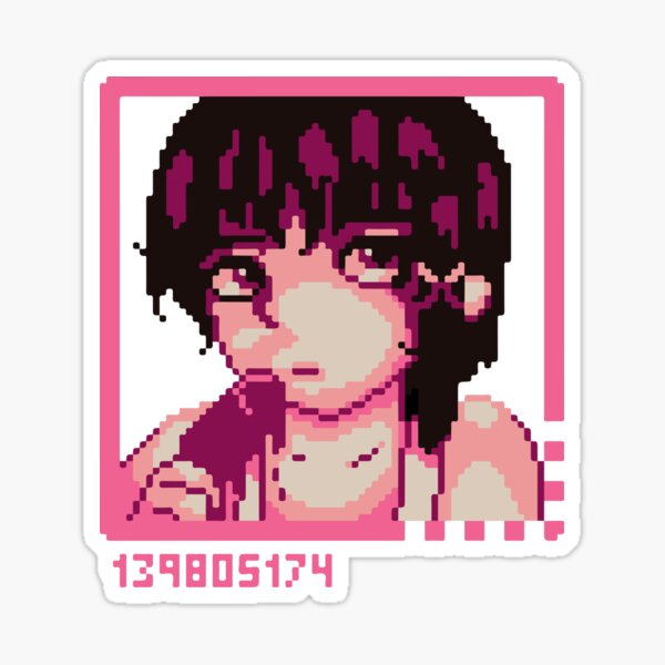 "Serial Experiments Lain" Sticker for Sale by Serial-Exper | Redbubble