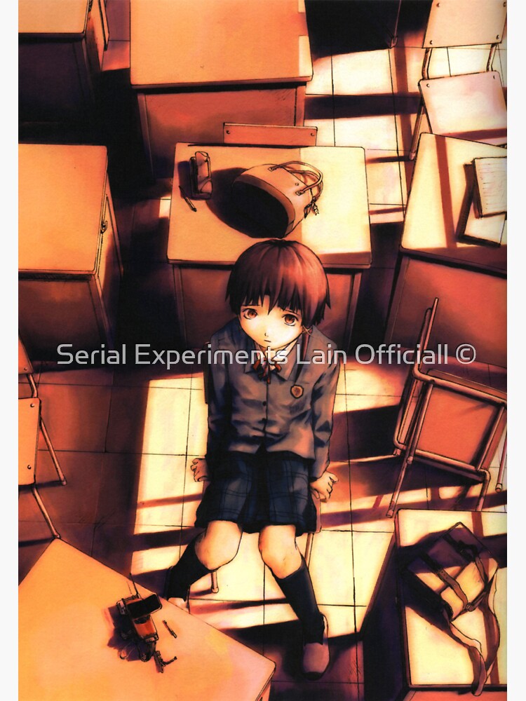 "Serial Experiments Lain" Sticker for Sale by Serial-Exper | Redbubble