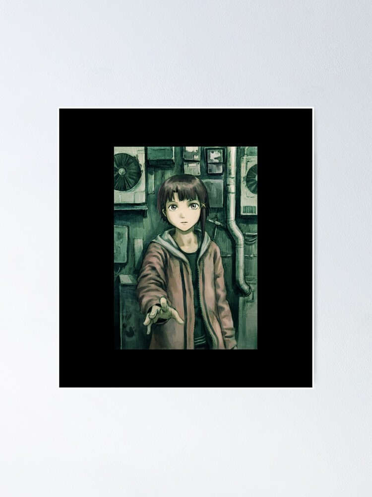 "Serial Experiments Lain" Poster for Sale by Serial-Exper | Redbubble