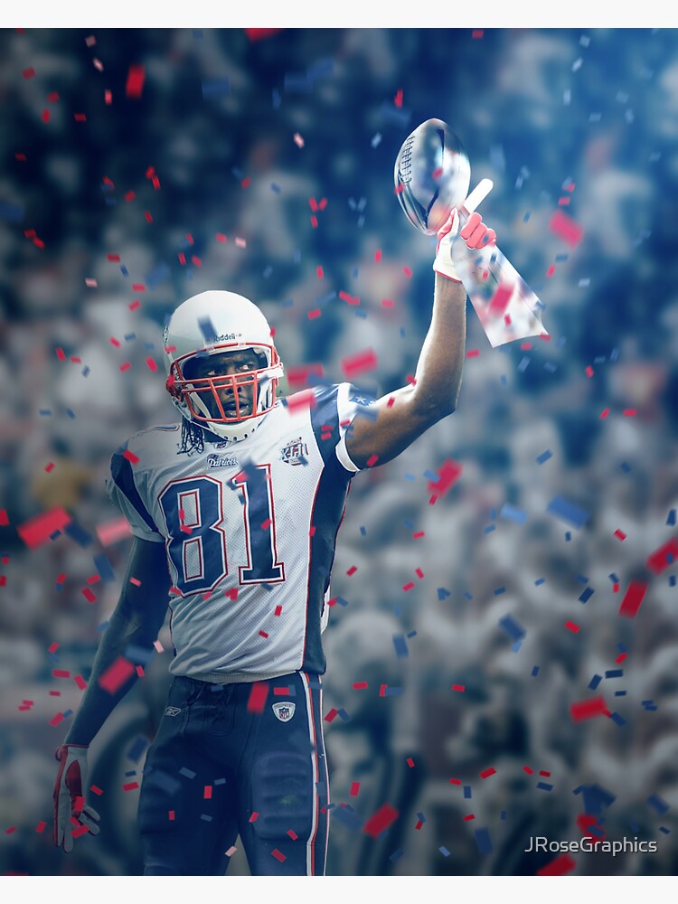 "Randy Moss New England " Sticker for Sale by JRoseGraphics | Redbubble