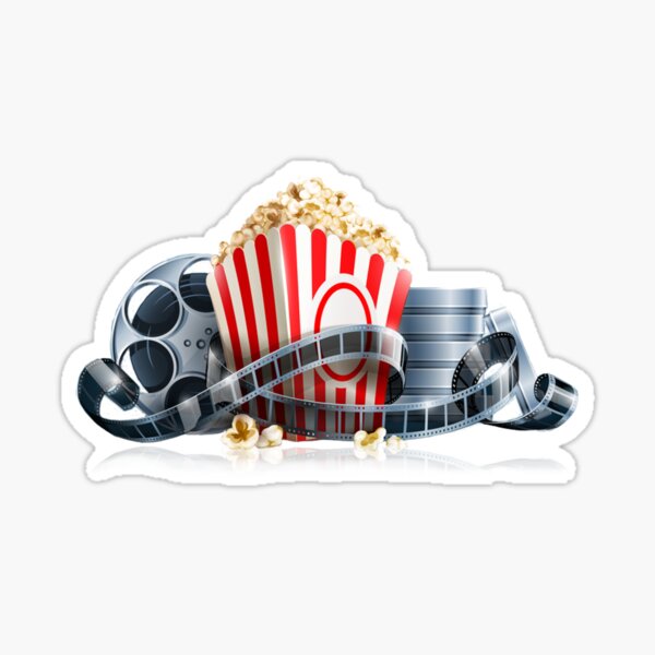 "Film II | Movie | Cinema | Popcorn | Director" Sticker for Sale by ...