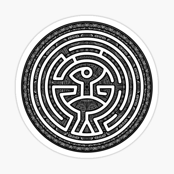 "The Maze" Sticker by bobblehead1337 | Redbubble