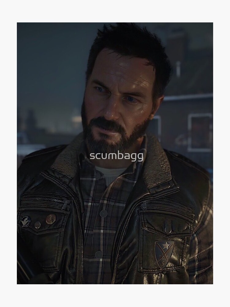 "Frank Woods CoD" Sticker for Sale by scumbagg | Redbubble