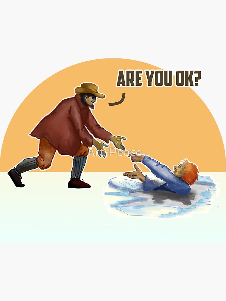 "Dirk Willems Anabaptists Icon colored design" Sticker for Sale by Art ...