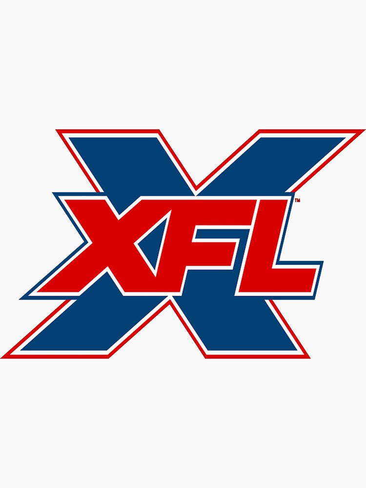"Terrific XFL desain147" Sticker for Sale by rtWavehub | Redbubble