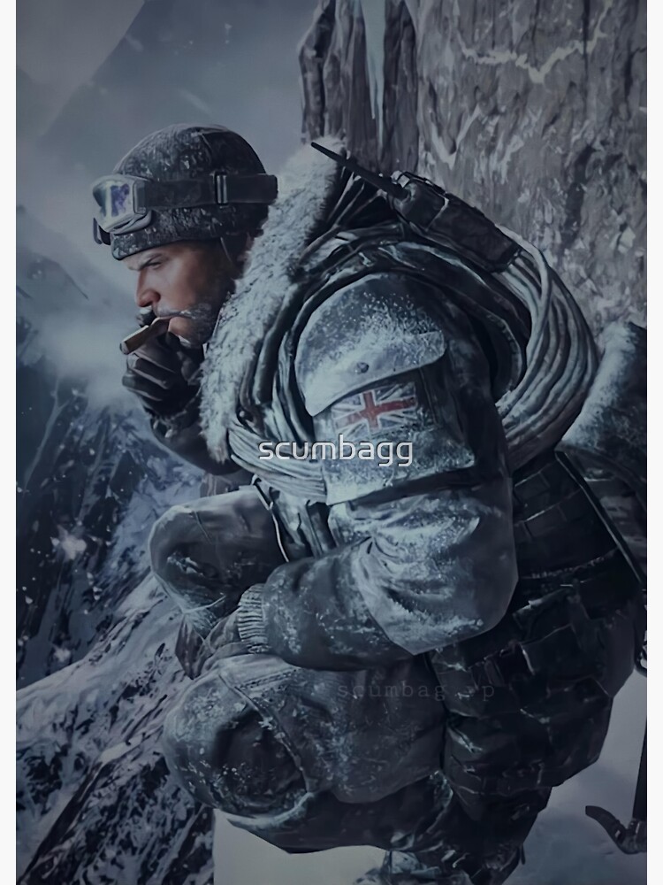 "Soap CoD MW2" Sticker for Sale by scumbagg | Redbubble