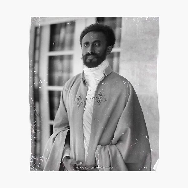 "Haile Selassie HIM - His Imperial Majesty - Rasta Ethiopian Reggae ...