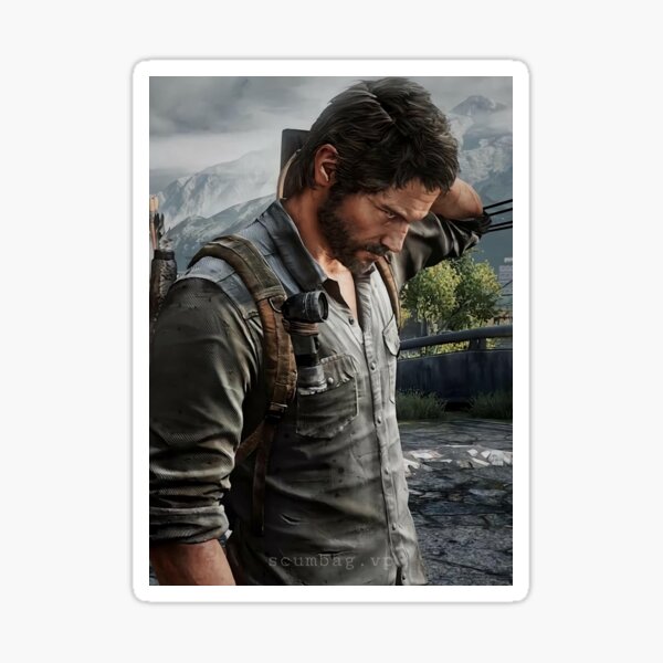 "Joel The Last of Us" Sticker for Sale by scumbagg | Redbubble