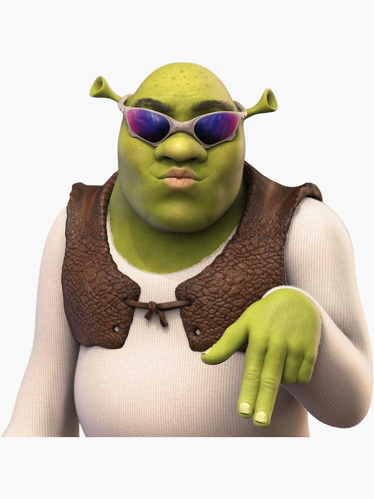 "Sherk" Sticker for Sale by Jackob7 | Redbubble