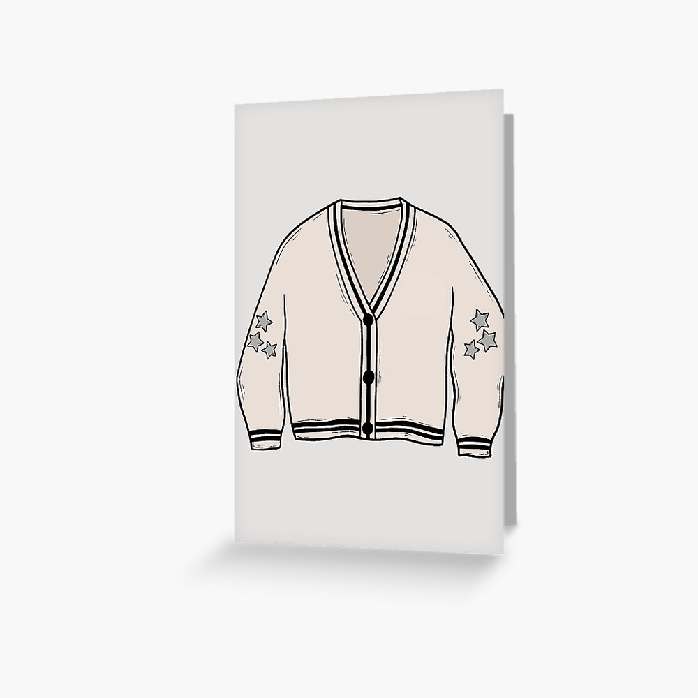 "cardigan - folklore" Sticker for Sale by destinyxcx | Redbubble