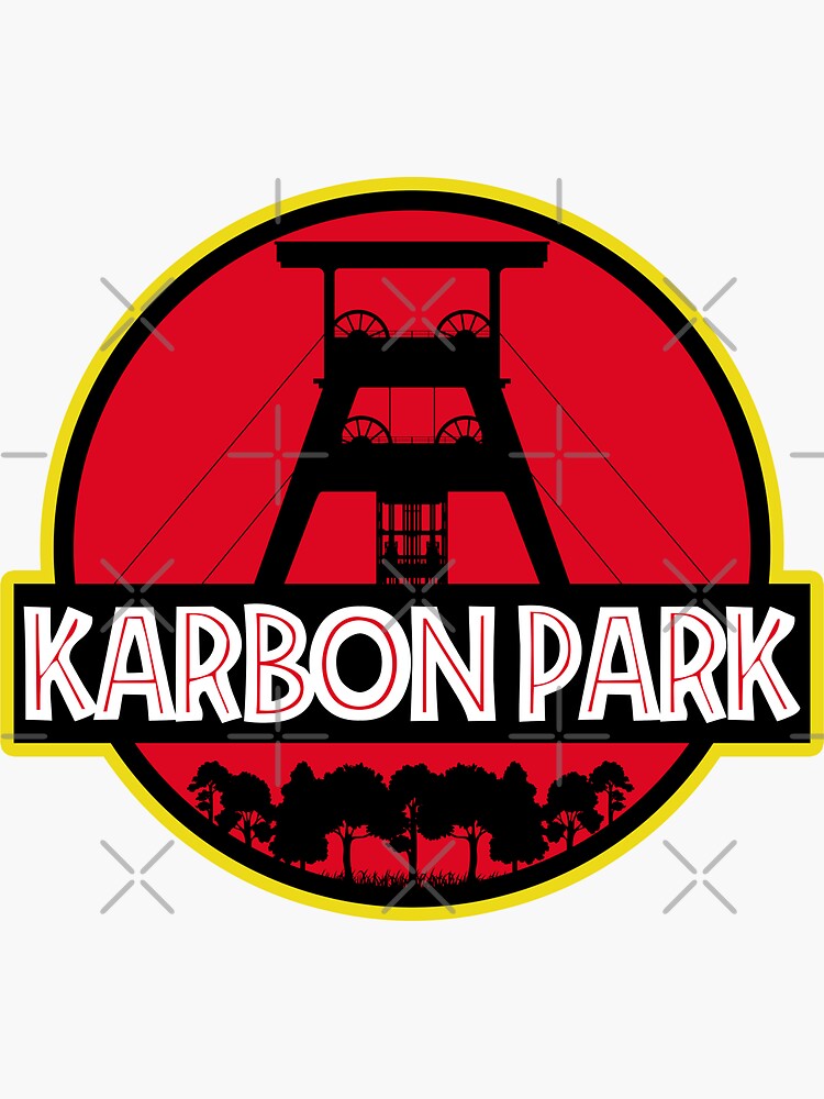 "Carbon Park colliery" Sticker for Sale by kohlenjunge | Redbubble