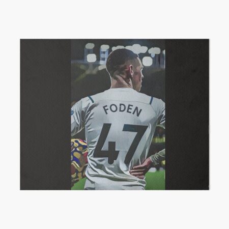 "phil foden art - phil foden manchester city football club" Art Board ...