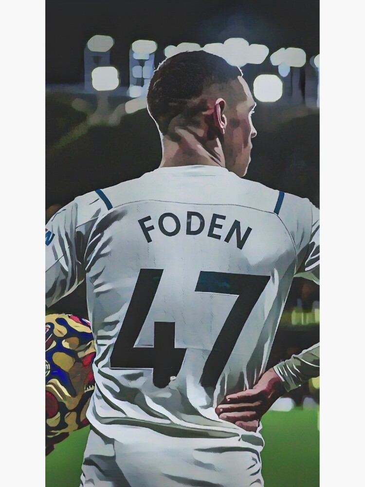 "phil foden art - phil foden manchester city football club" Sticker for ...