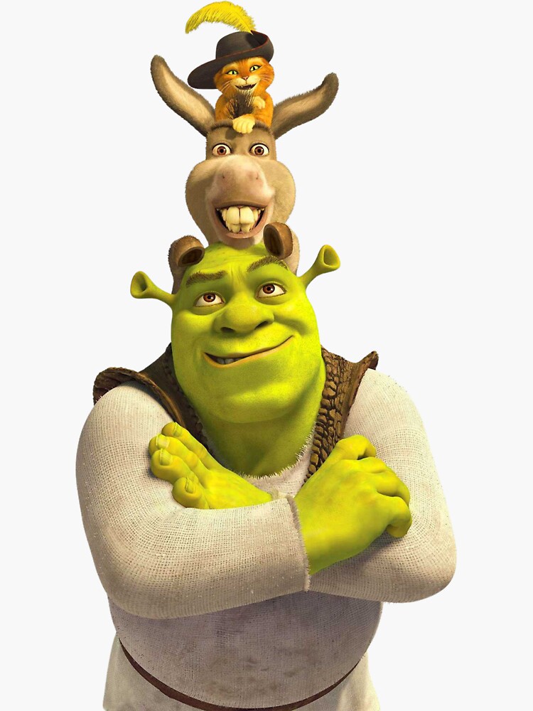 "Sherk" Sticker for Sale by Jackob7 | Redbubble